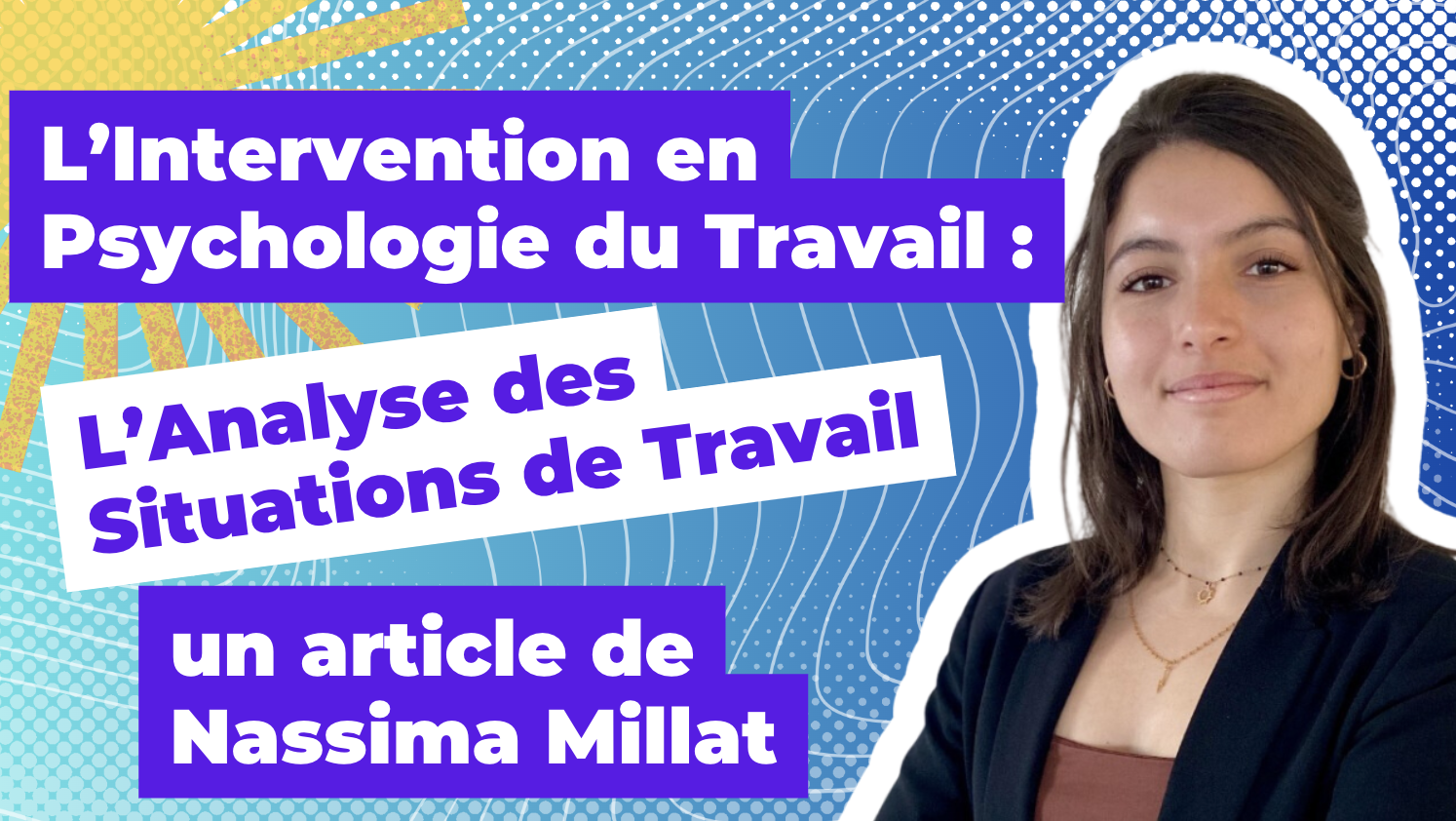 Intervention en psychologie du travail : l'analyse du travail ...